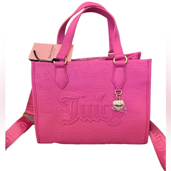Juicy Couture | Bags | Nwt Juicy Couture Pink Upgrade U Mini Tote 99 ...